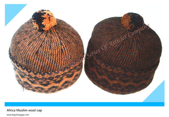 Africa muslim jacquard cap