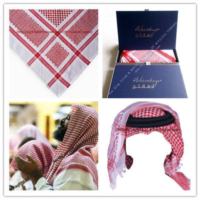 Arabian mercerized-cotton scarf  /  Arabian  mercerized cotton turban  /  Arabian Shemagh / Size:52inch---62inch