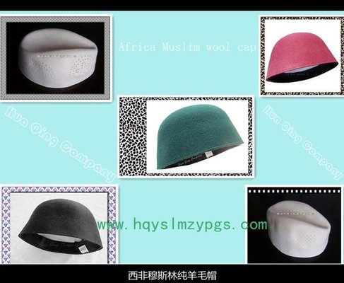 High quality wool cap / Africa Muslim wool cap / West Africa Musilim Pure Wool Cap / Africa wool cap