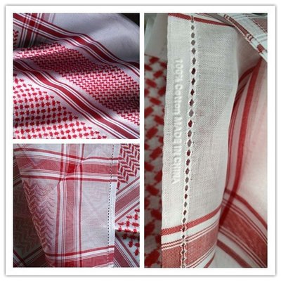 Arabian mercerized jacquard shemagh / Arabian Shemagh   / Size: 55--62inch / Color：  red,   white,   Beige