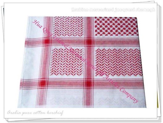 Arabian  mercerized-cotton scarf / Arab scarf / Arabian Shemagh / Arabia pure cotton jacquard kerchief