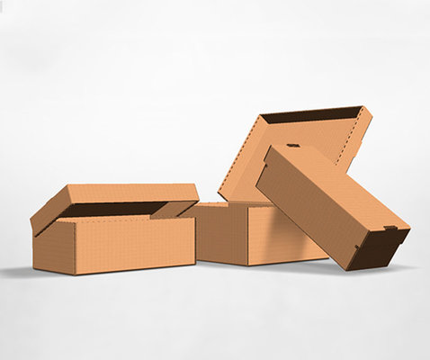 Custom Corrugated Foldable and Folding Recycle Box