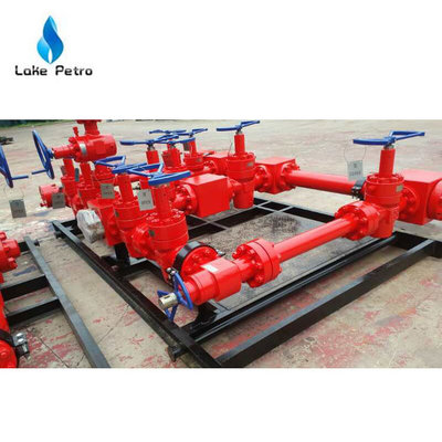 API 16C Hydraulic Choke Manifold with Hydraulic Control Panel