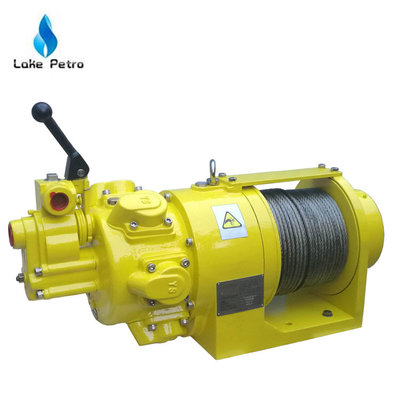 ISO Hoisting Equipment 1 ton Lifting Machine Air Powered Tugger Winch for Mining or Well Drilling