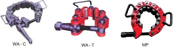High Quality and Cheap API 7K MP Type Safety Clamp for Drill Pipe and Drill Collars for Oilfield Usage