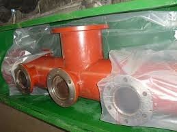 Mud Pump Suction Manifold at Fluid End for Sinle Acting Triplex Mud Pump