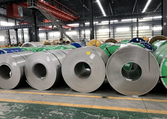 2B BA Finished Stainless Steel Coil AISI 304 321 201 310S 430 306 Thickness 0.2mm ~ 6mm for Industrial