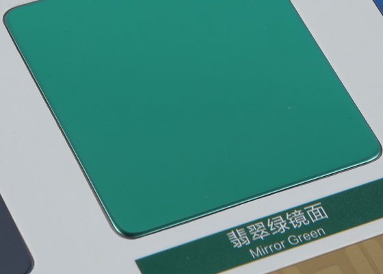 Elevator Plate Green 8K Stainless Steel Colored Sheet
