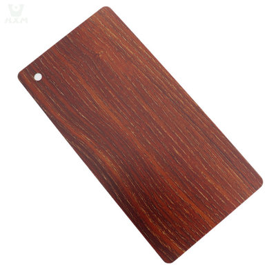 SGS AISI430 Wood Grain Stainless Steel Colored Sheet Heat Transfer