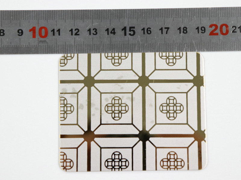 Deep Etching Stainless Steel Sheets for decorative building material