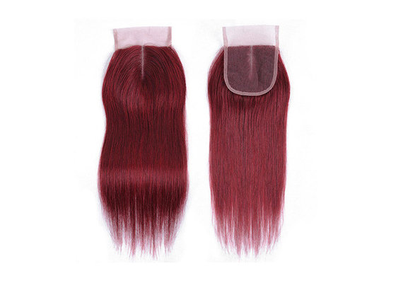 Armadura brasileña roja de los paquetes del pelo de Borgoña para el color hermoso de la mujer opcional