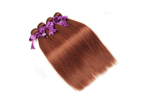 El cabello humano coloreado 33 de Brown no lía ningún animal y pelo sintético mezclados