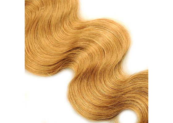 4 pelo indio de Remy de la Virgen sin procesar de las PC Blonde100 para el color de las muchachas 27