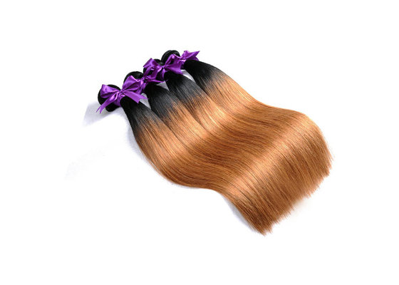 El cabello humano peruano 4 de la trama 100 apretados lía #1B30 para las señoras bonitas