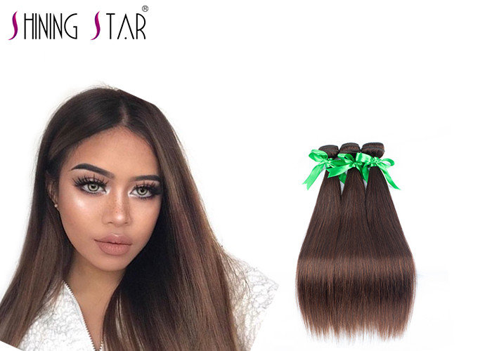 El pelo recto peruano de Ombre lía el color natural de 3 paquetes para las mujeres de América