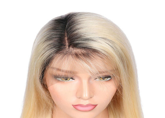 China 10A Thick Density Brazilian Straight Human Hair Lace Front Wig 13x4 supplier