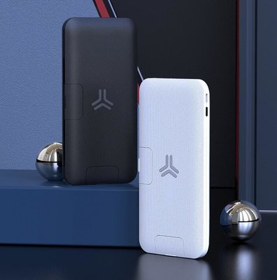 Fast charge PD18W 10,000mah Qi Wireless charger Power bank with holder supplier