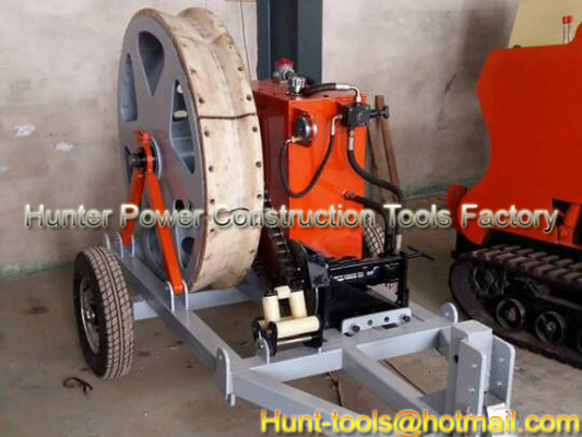 underground electric and telephone lines Electrical cable tensioner