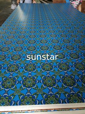 Polyster melamine plywood/ White Poly/Paper Overlay
