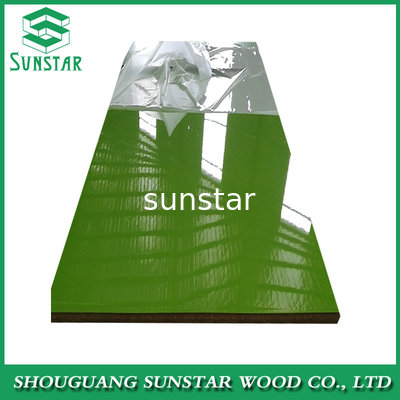 High gloss moisture proof UV faced MDF