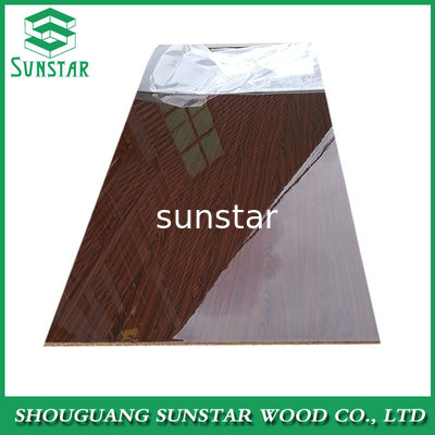High gloss moisture proof UV faced MDF