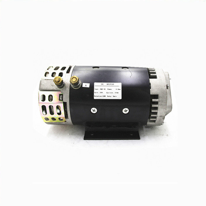 DC 24v 4kw High Rpm Electric Motor CW Rotation 3100Rpm 142mm Diameter