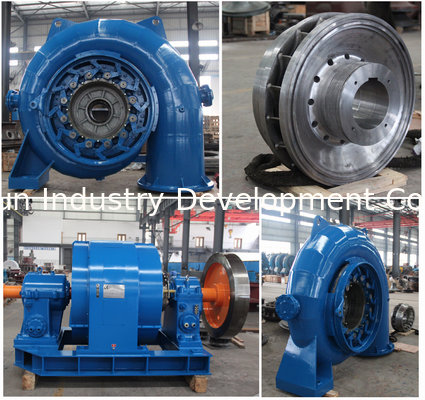 turbine hydraulique 1000r de Pelton de turbine hydraulique de 1000kW Francis/³ /s de la minute 1.41m
