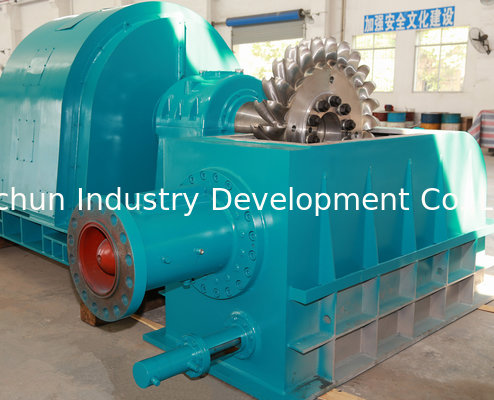 High Water Head Two Nozzles Pelton Hydro Turbine for Hydropower project