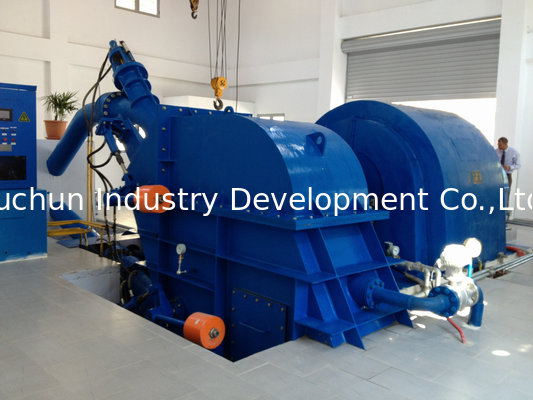 3MW Pelton Hydro Turbine Auxiliary Equipment 461.6m Head 0.685m³/s