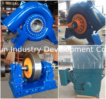 400kW Hydro Power Asynchronous Generator Francis Water Turbine 50 Hz