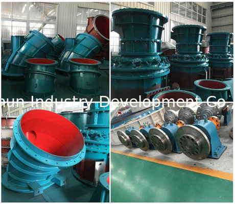 Shaft-extension Tubular Water Turbine / S-type Cross Flow Turbine S Kaplan