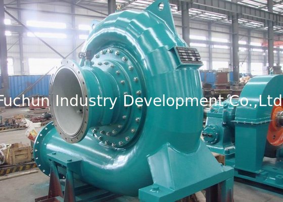100kw - 50mw Francis Hydro Turbine For Power Plant With Generator , Valves