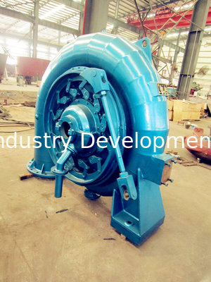 Horizontal / Vertical Francis Hydro Turbine , 15m - 400m Turbine Generator Unit