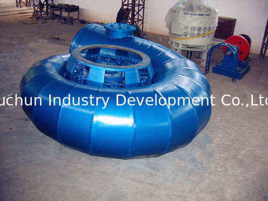 Horizontal / Vertical Francis Hydro Turbine , 15m - 400m Turbine Generator Unit