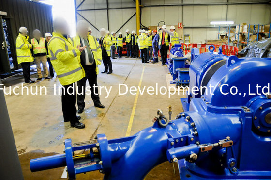 Single / Double Nozzles Turgo Turbine , Turgo Water Turbine Generator