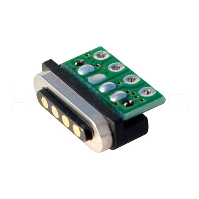 DC Power 4 Pogo Pin Magnetic PCB Charger Connector M417