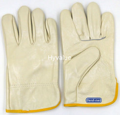 China 10 inch Cow Grain Leather Working Gloves supplier