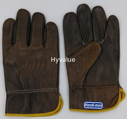 China 10 inch Cow Split Leather Working Gloves supplier