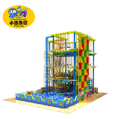 Adults / Children 'S Obstacle Course Equipment For Outdoor Park Big Capacity