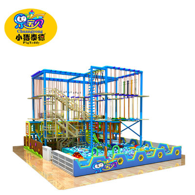 Adults / Children 'S Obstacle Course Equipment For Outdoor Park Big Capacity