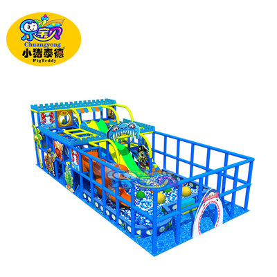 Large Childrens Indoor Play Equipment , Indoor / Outdoor Kids Soft Play Equipment