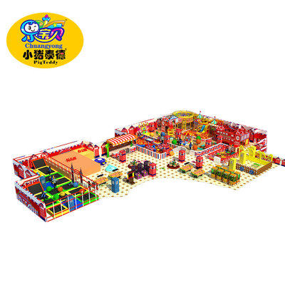 Big Capacity Soft Indoor Playground Equipment European Standard Environmental Protection
