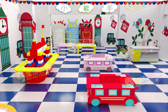 Custom Children'S Play Equipment , Handmade Kids Play Area Equipment