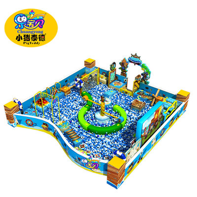 Children Indoor Ninja Obstacle Course Equipment Eco - Friendly