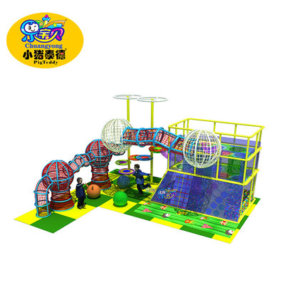 High Capacity Indoor Obstacle Course Equipment For Preschoolers