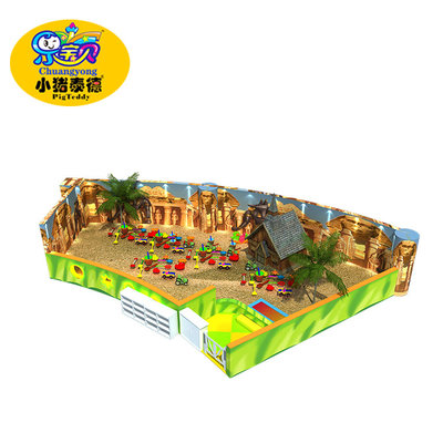 Leisure Place Kids Play Sand Pit Outdoor Playground Equipment Eco - Friendly