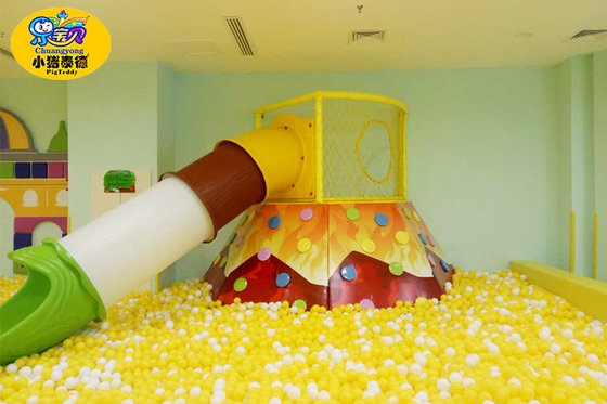 Kids Indoor Childrens Tube Slide , Amusement Big Playground Equipment Slides