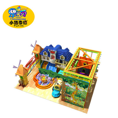 Outdoor Children Playground Equipment , Durable Kids Outdoor Play Equipment