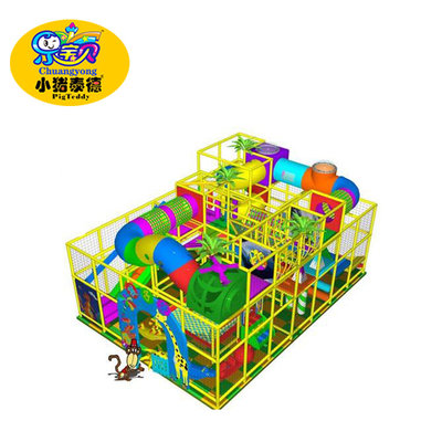 Adventure Play Indoor Obstacle Course Equipment For Shopping Mall
