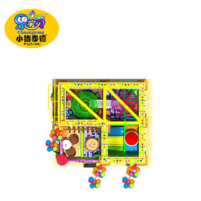 Large Indoor Adventure Play Equipment , Children Commercial Soft Play Equipment